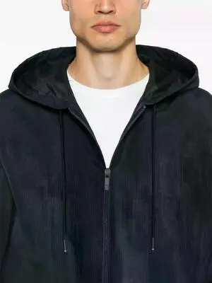 Thom Browne Zip-up Ripstop Hooded Jacket