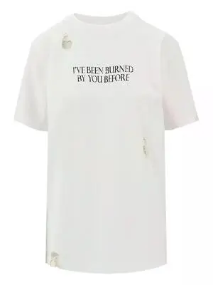 Coperni X Disney Burned You Before T-shirt - White