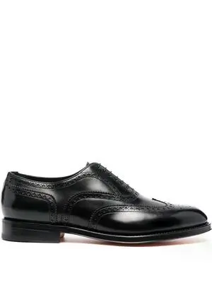 Santoni Perforated Oxfords