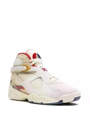JORDAN X Solefly Air Diamond Turf High Top Sneakers - Neutrals