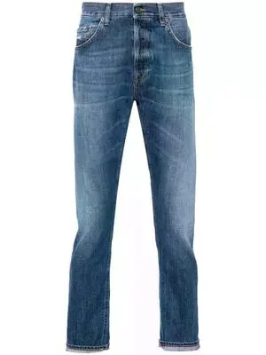 DONDUP Icon Mid-rise Straight-leg Jeans