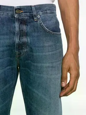 DONDUP Icon Mid-rise Straight-leg Jeans