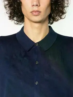 John Smedley Folke Fine-ribbed Shirt