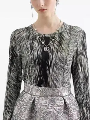 Dolce & Gabbana Printed Blouse