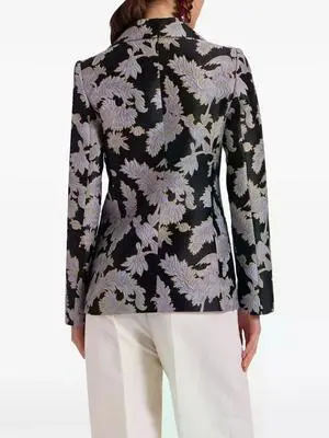 La DoubleJ Floral Print Blazer