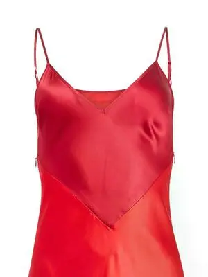 FLEUR DU MAL Silk Slip Dress