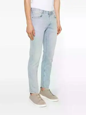 Eleventy Stonewashed Straight Jeans