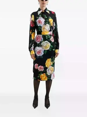 Dolce & Gabbana Silk-charmeuse Shirt