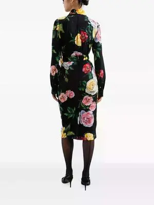 Dolce & Gabbana Silk-charmeuse Shirt
