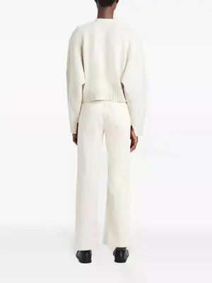 Proenza Schouler Sofia Cashmere-wool Cardigan - Neutrals