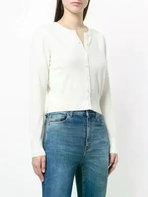 N.peal Cashmere Round Neck Cardigan