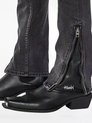Ksubi Van Winkle Torqued Chamber Jeans - Black