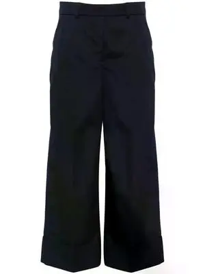 Thom Browne Twill Trousers With 4-bar Stripe