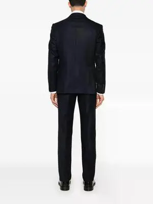 Tagliatore Virgin Wool Suit - Blue