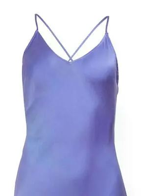 FLEUR DU MAL High-slip Maxi Slip Dress