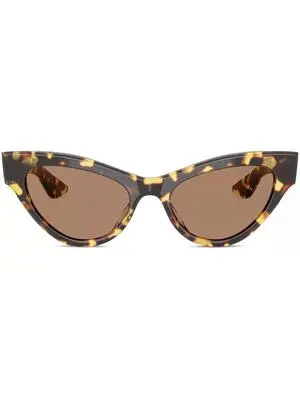 Oliver Spencer 1951c Cat-eye Sunglasses - Brown