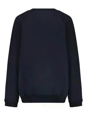 Alberta Ferretti Alitalia Embroidered Logo Sweatshirt