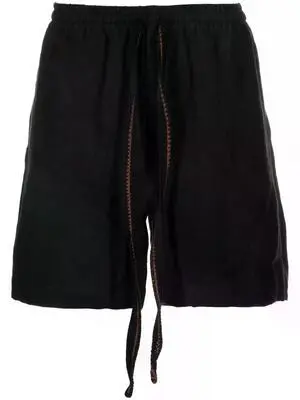 Commas Linen Lounge Shorts
