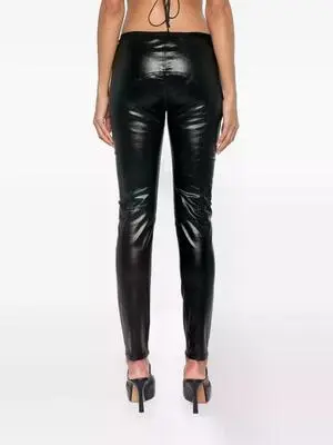 Rick Owens Coated-finish Leggings