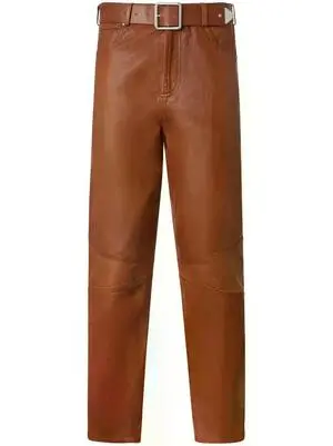 Pinko Leather Trousers