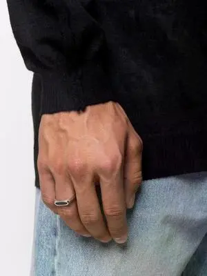 Tom Wood Mario Onyx Ring