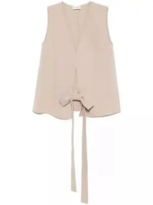 P.a.r.o.s.h Belted Sleeveless Top