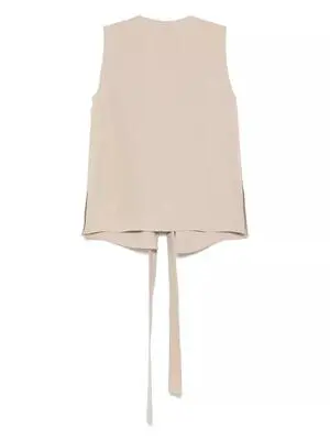 P.a.r.o.s.h Belted Sleeveless Top