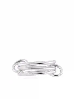 SPINELLI KILCOLLIN Sterling Solarium 3-link Ring - Silver