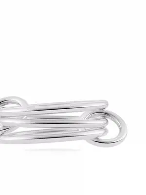 SPINELLI KILCOLLIN Sterling Solarium 3-link Ring - Silver