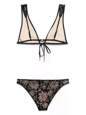 Zimmermann Tallow Lace Bikini