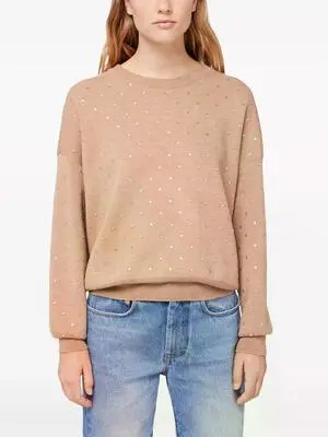 Rabanne Crystal-embellished Wool Jumper
