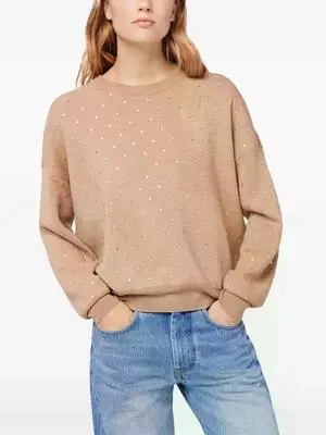 Rabanne Crystal-embellished Wool Jumper