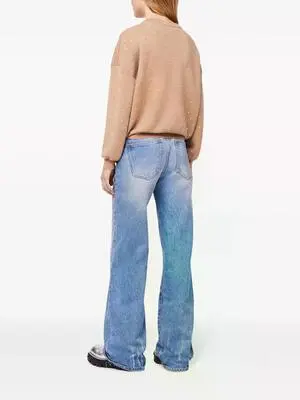 Rabanne Crystal-embellished Wool Jumper