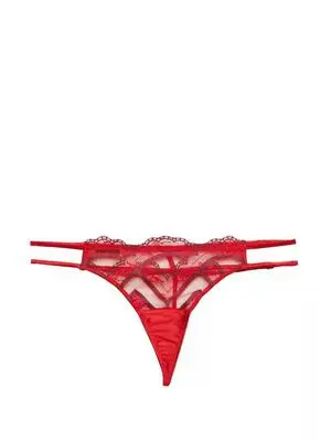 FLEUR DU MAL Hendrix Thong - Red