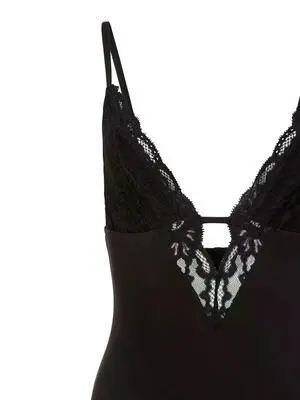 FLEUR DU MAL Charlotte 3-way Bodysuit - Black