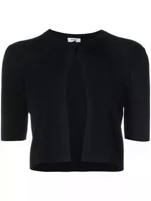 Akris Cropped Round-neck Cardigan