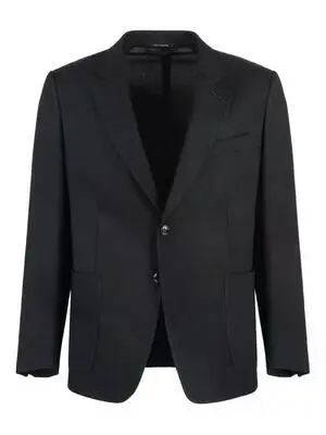TOM FORD Single-breasted Blazer - Blue