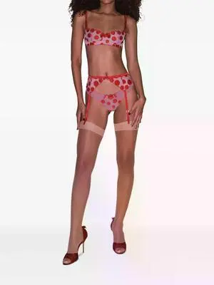 FLEUR DU MAL Polka-dot Briefs