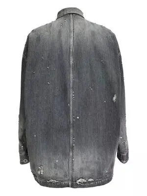 Mihara Yasuhiro Denim Shirt Jacket - Black