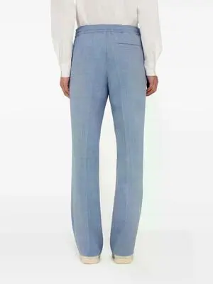 FERRAGAMO Mélange-effect Trousers