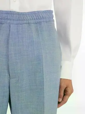 FERRAGAMO Mélange-effect Trousers