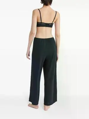 ERES Virginie Graphic Lace Panel Trousers - Blue