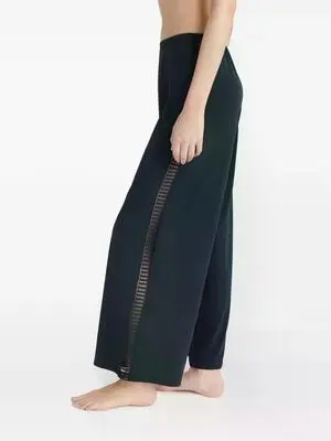 ERES Virginie Graphic Lace Panel Trousers - Blue