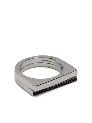 Tom Wood Sterling Step Spinel Ring - Silver