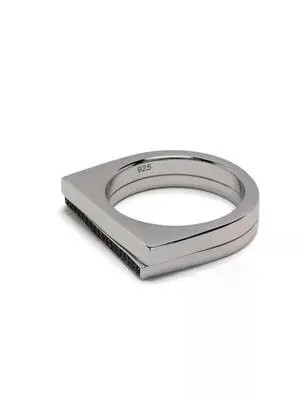 Tom Wood Sterling Step Spinel Ring