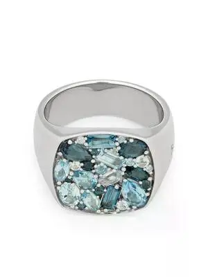Tom Wood Kaleidoscope Ring - Blue