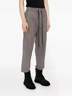 THOM KROM Dark Elasticated Drawstring Trousers