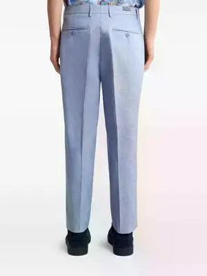 Etro Paisley-jacquard Cotton Trousers