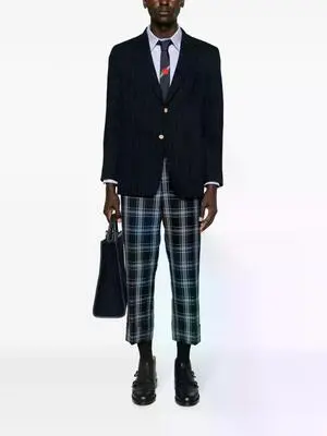 Thom Browne Tweed Single-breasted Blazer
