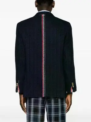 Thom Browne Tweed Single-breasted Blazer